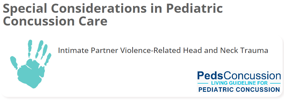 Special Considerations in Pediatric Concussion Care - Living Guideline ...