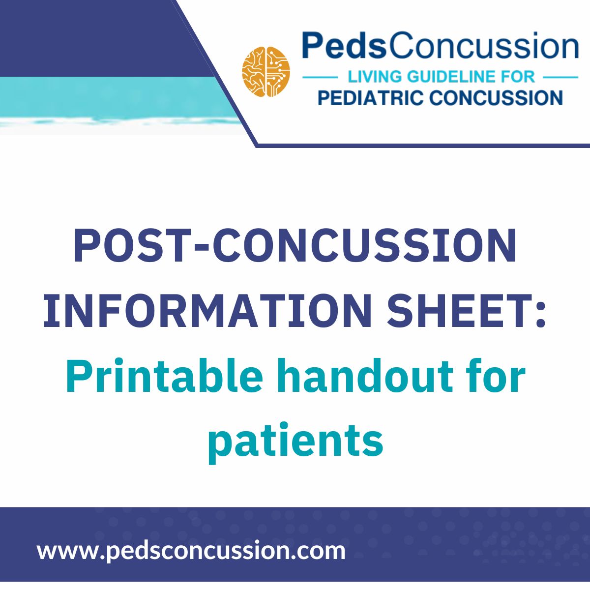 Post-Concussion Patient information sheet