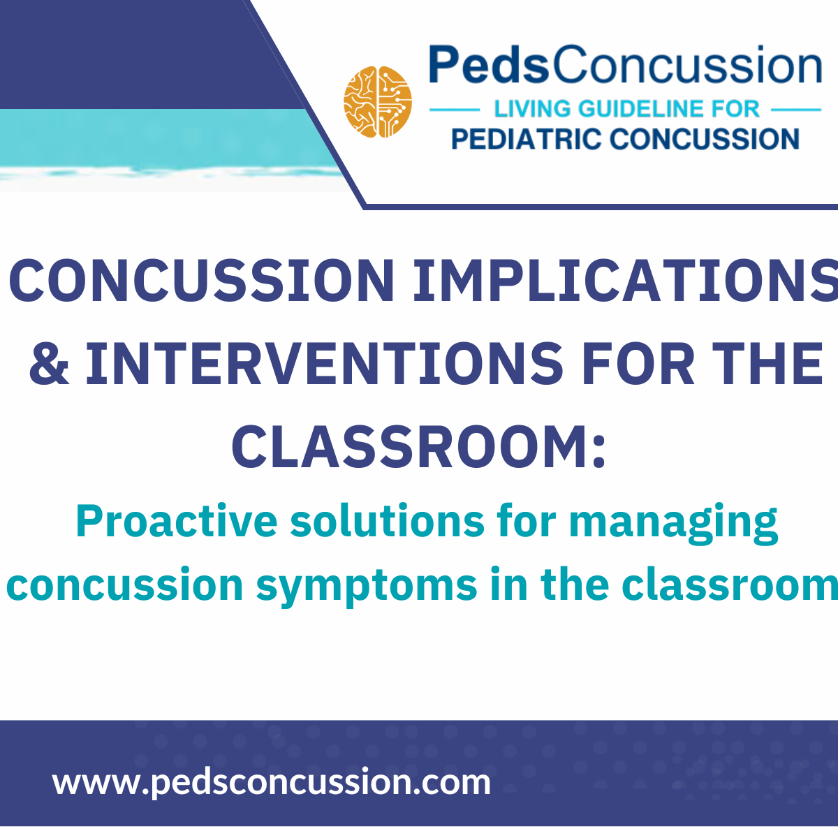 Concussion in a classroom management | pedsconcussion.com