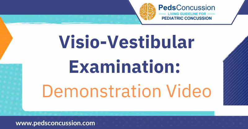 Visio-Vestibular Examination: Demonstration Video